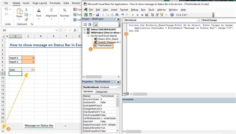 Как в Excel отобразить строку состояния Word и Excel помощь в