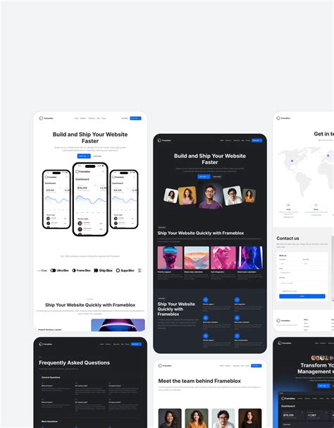Framer Component Library And Design System Frameblox Ui Kit