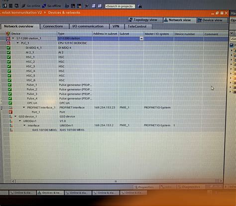 ur5e not reachable with profinet technical questions universal