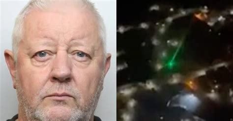 Video Shows The Moment A Man Shone A Laser Pointer At An Aircraft Risking Catastrophic
