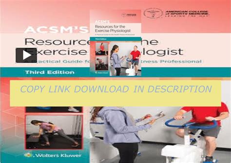 PPT Download PDF ACSM S Resources For The Exercise Physiologist A Practical Guide For