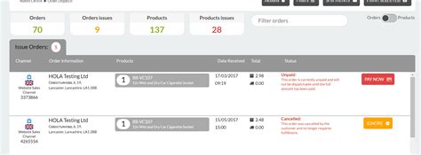 Unpaid Pending And Cancelled Order In Dispatch Queue Cloud Commerce Pro