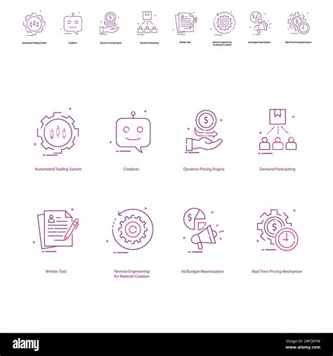 generative ai graphic vector icons redefining creativity in technology stock vector image and art