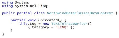 Trace Linq To Sql Queries Reflection It