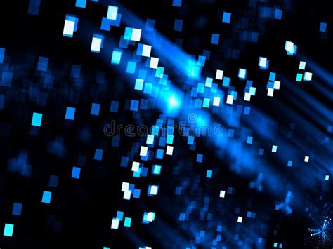 Blurred Technology Background Abstract Digitally Generated Ima Stock Illustration
