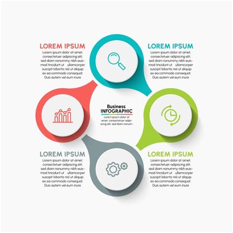 Premium Vector Business Data Visualization Timeline Infographic