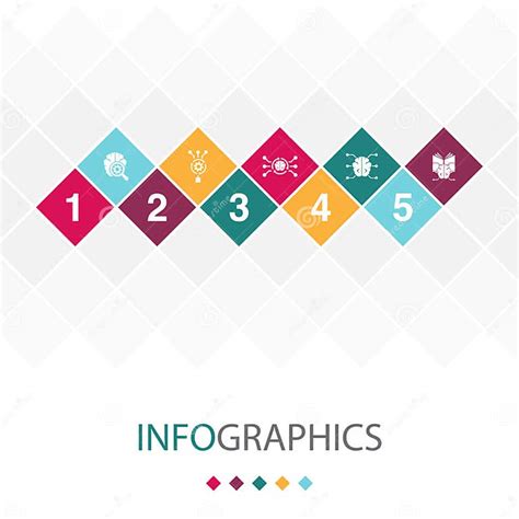 deep learning algorithm neural network stock vector illustration of