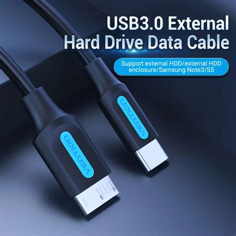 Jual Himwebstore Kabel Data HDD Harddisk Hard Disk Drive Vention USB Type C To Micro B