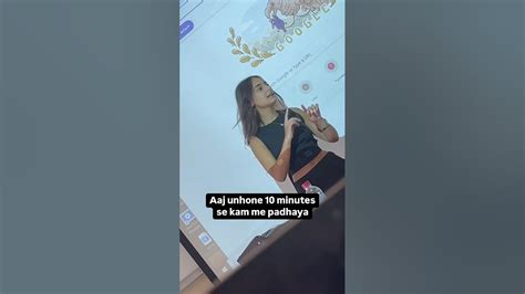 Coolest Coding Teacher Hai Yeh🥰college Teaching Codingcommunity