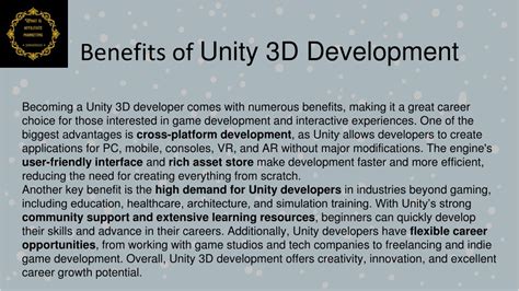 Ppt Unity 3d Developer Powerpoint Presentation Free Download Id