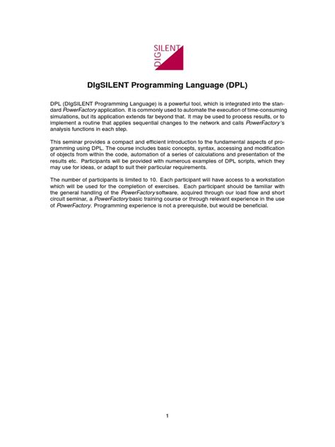 Dpl En Program Pdf Pdf Control Flow Scripting Language