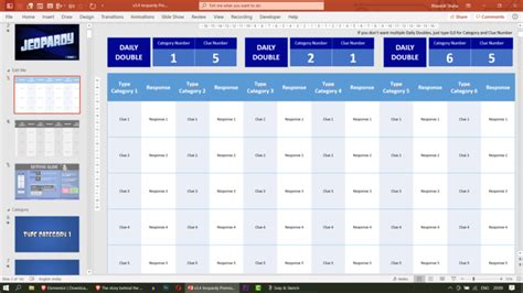Download Jeopardy PowerPoint Template With Scoreboard