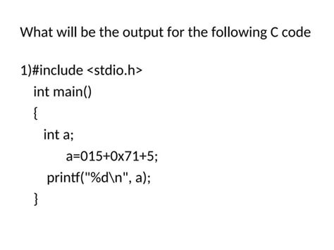 Operators In C Language Programming To Improve C Skills Ppt