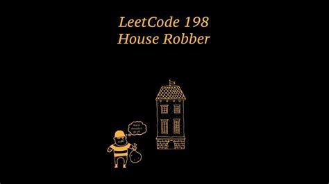 Leetcode198 Houserobber Dynamic Programming Leetcode Java Youtube