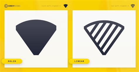 Wifi Signal 4 Icon · Linear · Coreui Icons · Svg Javascript