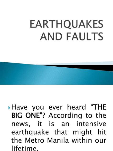 Active And Inactive Faults Pdf