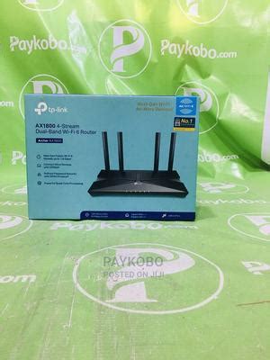 Tp Link Wifi 6 Router AX1800 Smart Wifi Router Archer AX20 In Ikeja Networking Products Pay