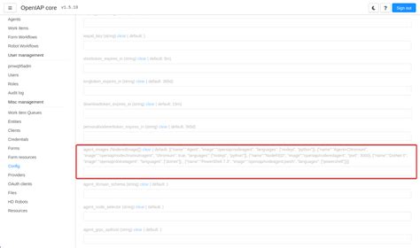 Cant Create Nodered No Agentdriver Is Loaded Opencore Openiap