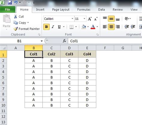Sql Compass Ms Excel Insert Column Between Each Existing Column