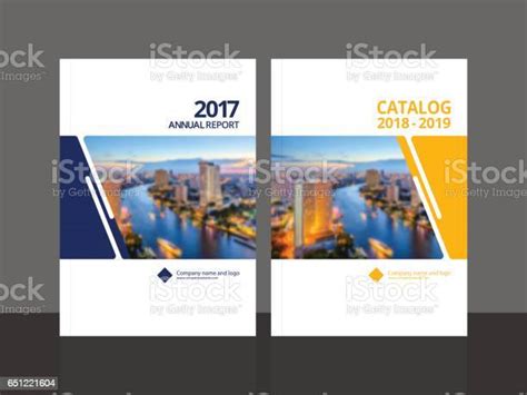 연례 보고서 및 비즈니스 카탈로그 잡지 전단지 또는 소책자에 대 한 디자인을 커버 안내 책자 서식 파일 레이아웃입니다 A4와 그라디언트 메쉬 커버 벡터 Eps 10 샘플