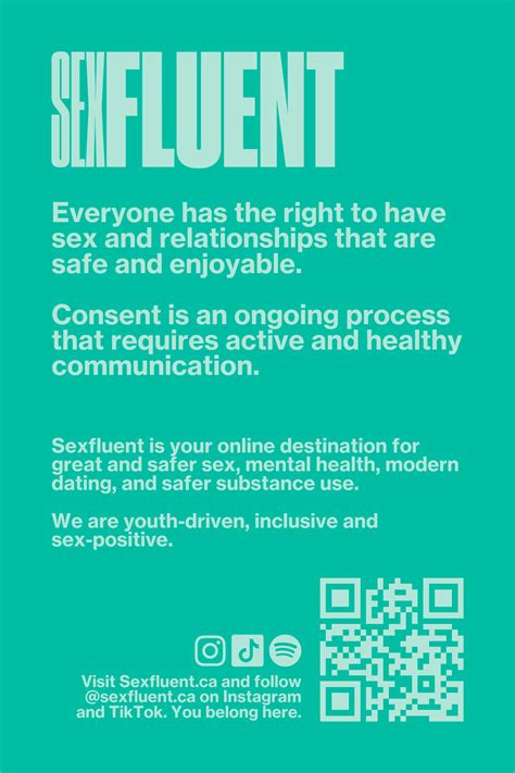 Sexfluent Consent Is FRIES Postcards English CANFAR