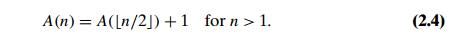 Mathematical Analysis Of Recursive Algorithms