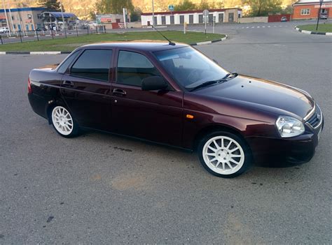 ВСМПО Веста R16 — Lada Приора седан, 1,6 л, 2012 года | колёсные диски ...