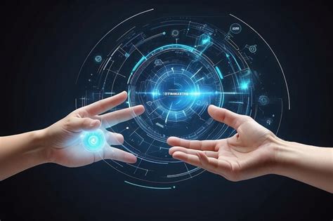 Premium Photo Hand Touching Modern Interface Digital Transformation