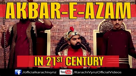 Akbar E Azam In 21st Century Karachi Vynz Official Youtube