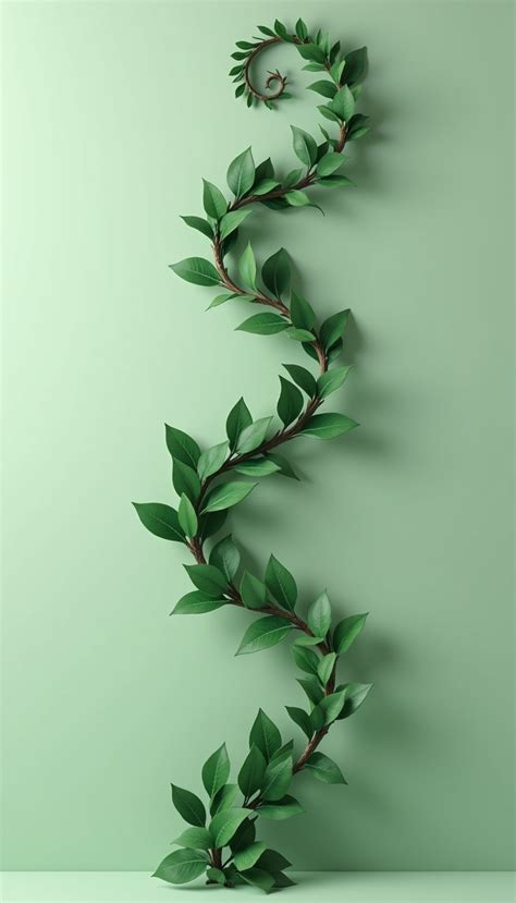 Free Spiraling Green Tendrils Image Vine Spiral Green Download At