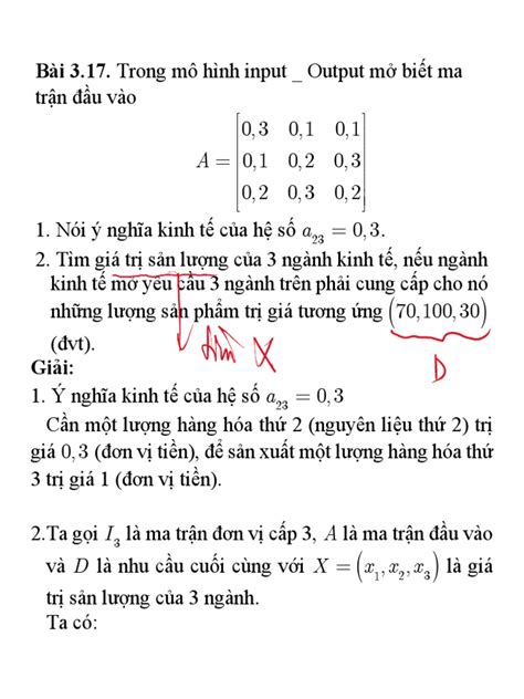bt vÍ d mô hình input output pdf pdf