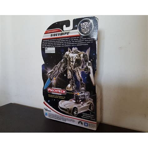 Transformers Dark Of The Moon Dotm Mechtech Deluxe Class Sideswipe Misb Hobbies And Toys
