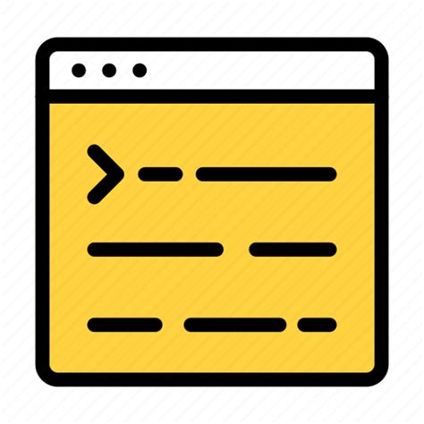 Webpage Browser Coding Development Programming Icon Download On Iconfinder