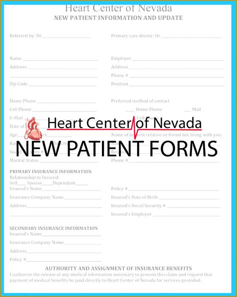 4 Free Patient Information Form Template Fabtemplatez