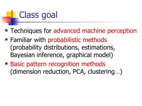 Statistical Pattern Recognition And Machine Learning Ppt Educational Assessment Education