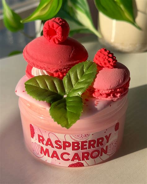 Raspberry Macaron Pilotslime