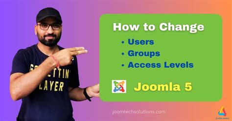 How To Create User And User Group In Joomla 5 User Manager In Joomla 5