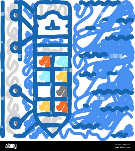 Ship Mooring Marine Icon Doodle Illustration Stock Vector Image And Art Alamy