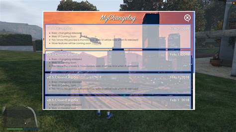 Release MyChangelog Pretty Changelog For Your Server Releases Cfx Re Community