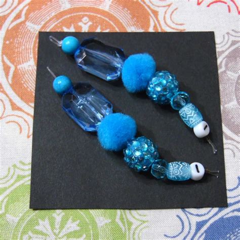 Fuzzy Wire Keychain Etsy