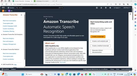 successful transcribe poc on aws jeevitha elumalai posted on the