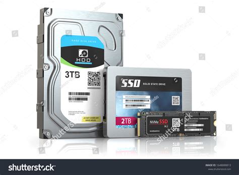 Hard Disk Drive Hdd Solid State Stock Illustration 1648888813 Shutterstock