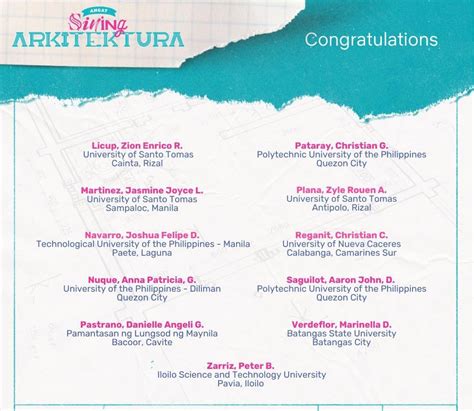 Angatsiningarkitektura Architectsoftomorrow Angatbuhay Zion Enrico Licup