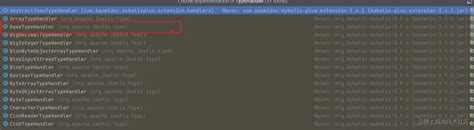 Mybatisplus中的typehandler 自定义字段类型转换handlermybatisplus中的type 掘金