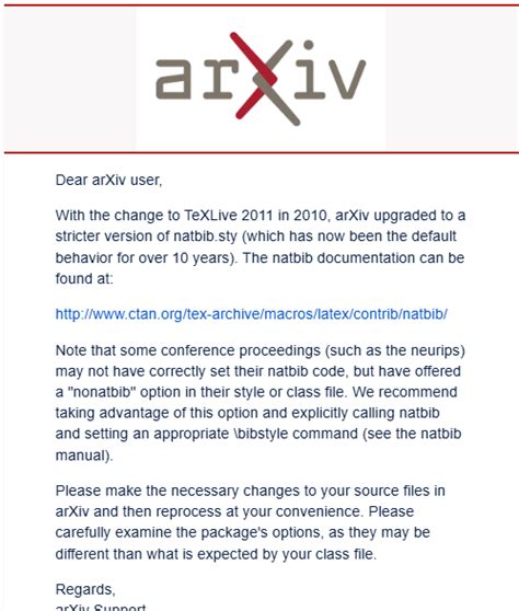 A Problem With Natbib When Submitting To ArXiv TeX LaTeX Stack Exchange