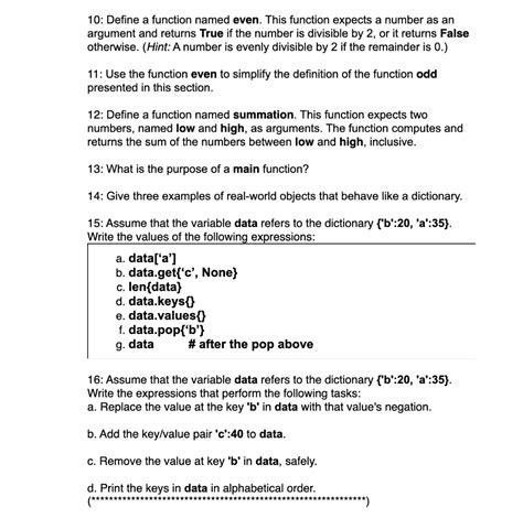 solved 1 assume that the variable data refers to the list