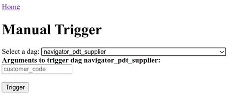Airflow UI How To Trigger A DAG With Custom Parameters