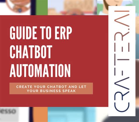 Guide To Erp Chatbot Automation Start Now With Crafterai