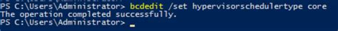 hyper v cpu scheduler types