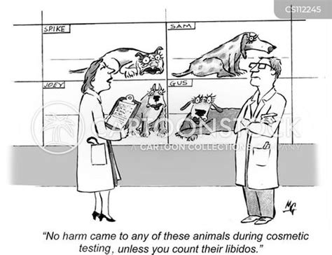 Cosmetic Testing Cartoons And Comics Funny Pictures From Cartoonstock